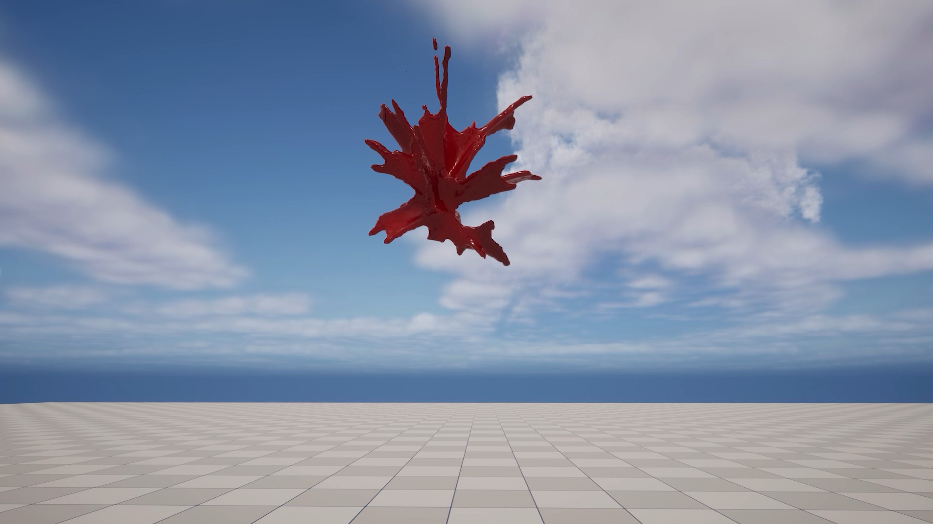 3D Alembic Blood Effects